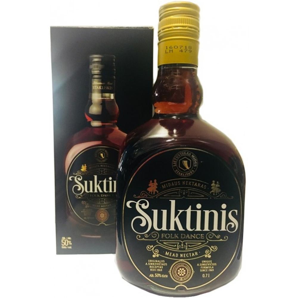 MIÓD LITEWSKI SUKTINIS 0,7L 50% KARTON - alkohole świata, alkohole online