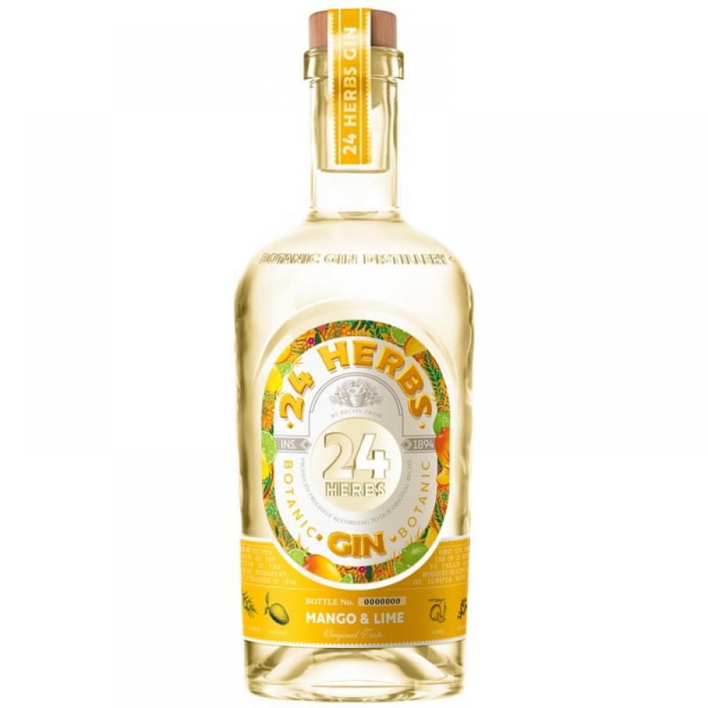 Gin 24 Herbs Botanic Mango & Lime 0,7l 40% | alkoholeswiata24