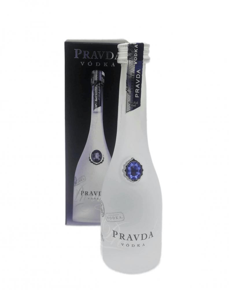 Wódka Pravda miniaturka 0,05l 40% kartonik | alkoholeswiata24 | online