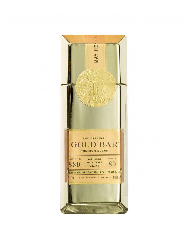 Whiskey Gold Bar American miniaturka 50ml 40% | alkoholeswiata24 ...