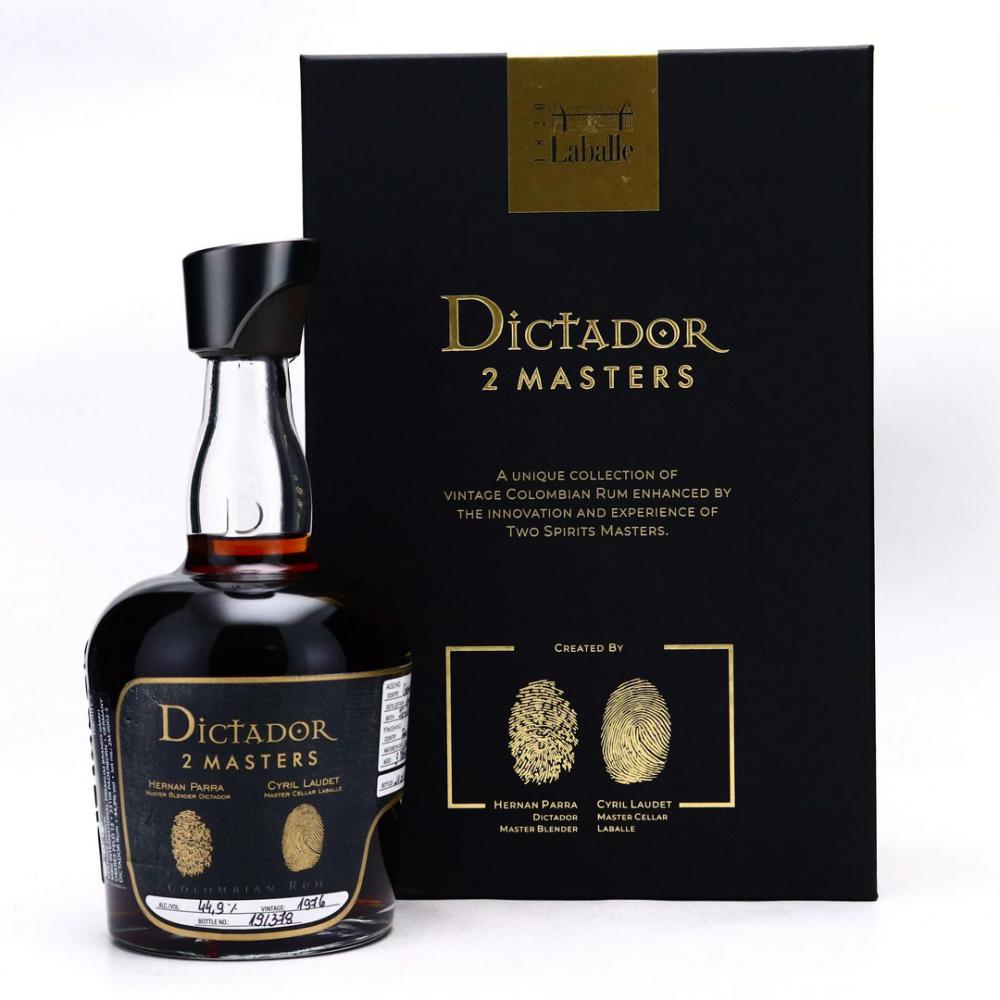 Rum Dictador 2 Masters Laballe 1976 0,7l 44,9% | alkoholeswiata244