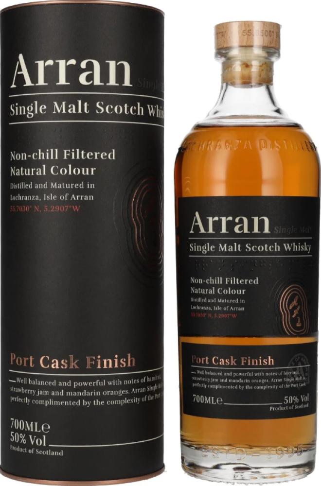 Whisky Arran Port Cask Finish Single Malt 0,7l 50% | alkoholeswiata24