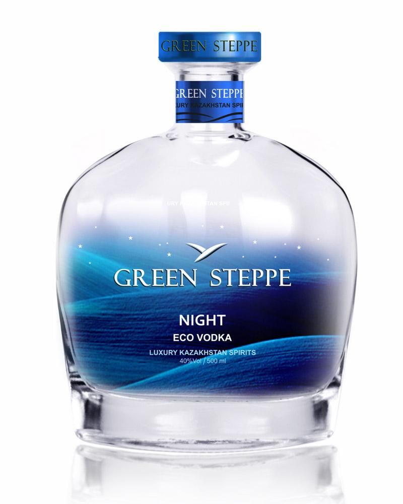 Wódka Green Steppe Night 0,7l 40% | cena | online | alkohole świata 24