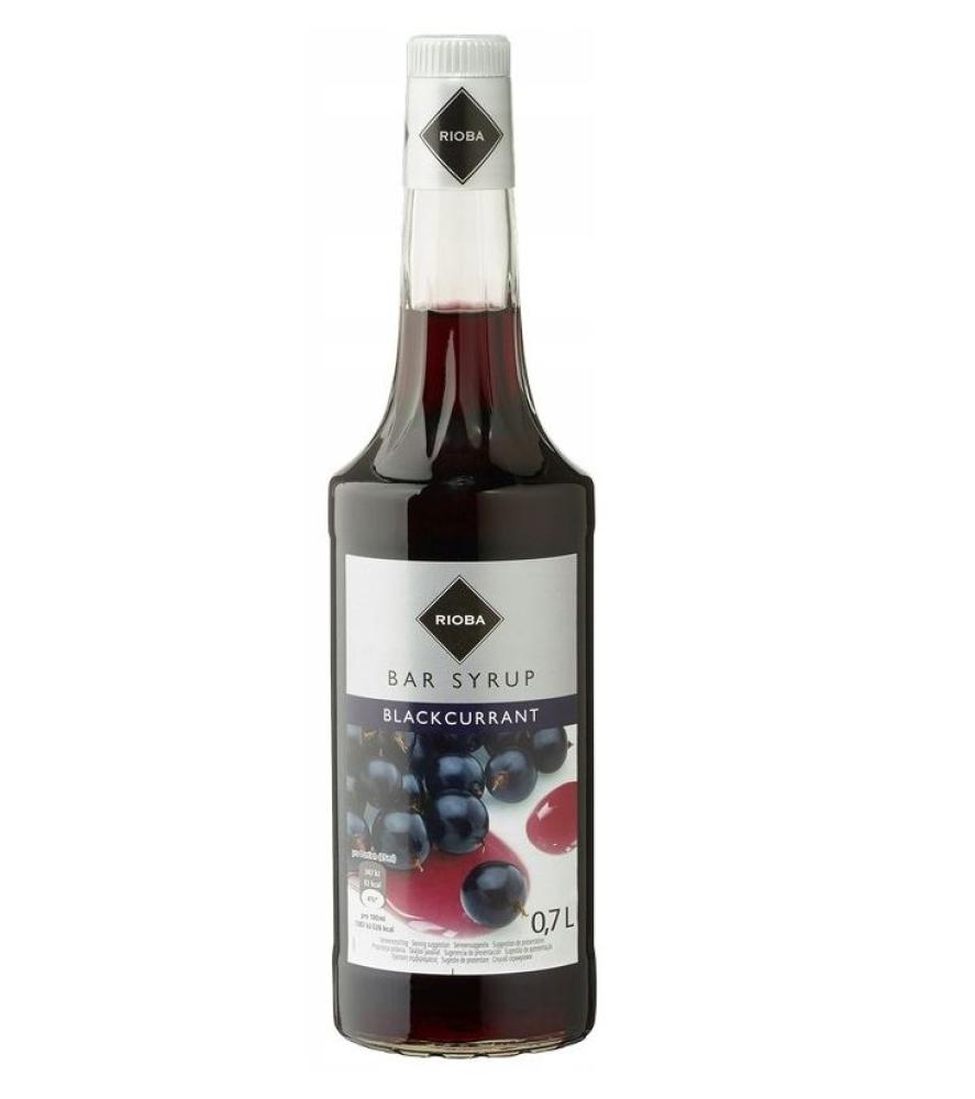 Syrop Rioba Czarna Porzeczka 0,7l | Syropy barmańskie, sklep online ...