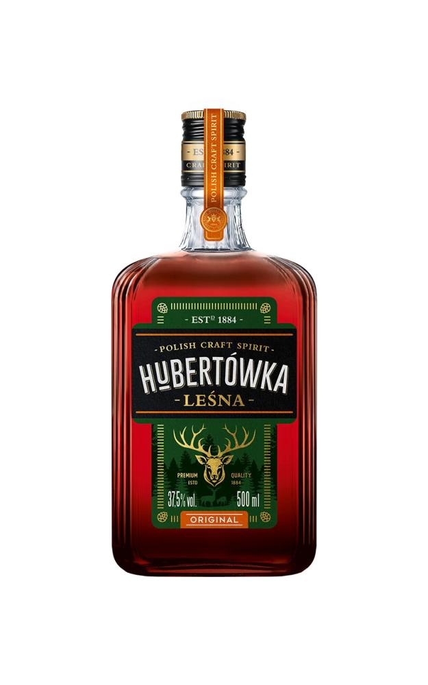 Wódka Hubertówka Leśna 0,5l 37,5% | online | cena | alkohole świata 24