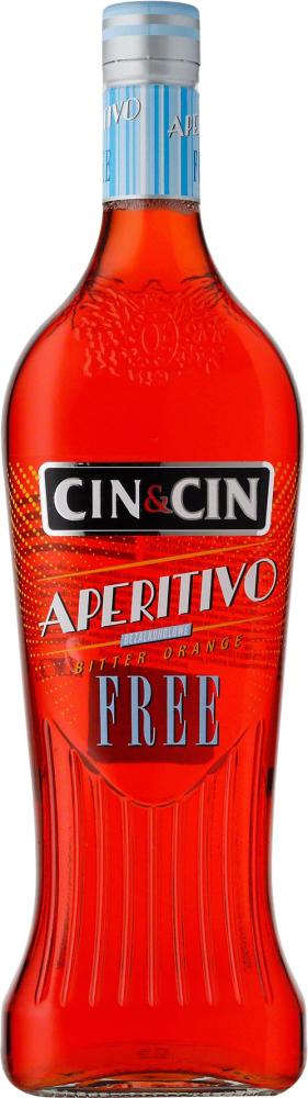 Likier Cin & Cin Aperitivo Free Bezalkoholowe 1l | aperol bezalkoholowy