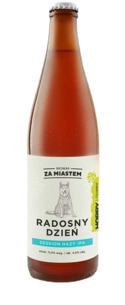 Piwo Za Miastem Radosny Dzień Session Hazy IPA 0,5l 4,5% | online