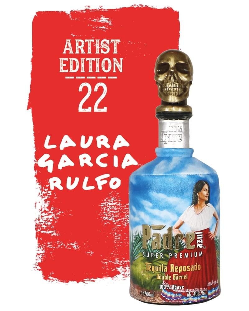 Tequila Padre Azul Reposado Super Premium Double Barrel Artist Edition ...