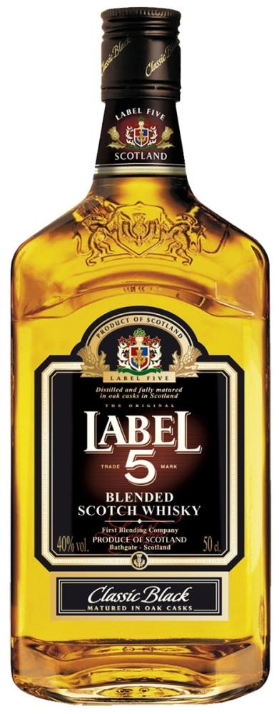 Whisky Label 5 40% 0,5l | Cena, sklep alkoholeświata24.pl
