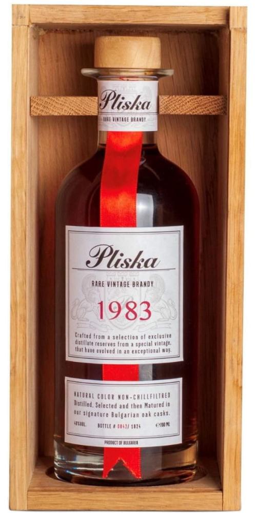 Brandy Pliska Vintage 1983 0,7l 40% | online | alkohole świata 24