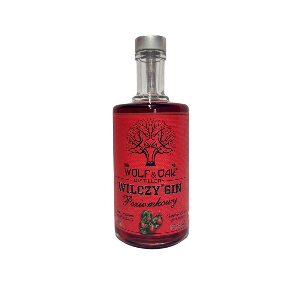 Gin Wolf & Oak Wilczy Gin Poziomkowy 0,7l 37,5%