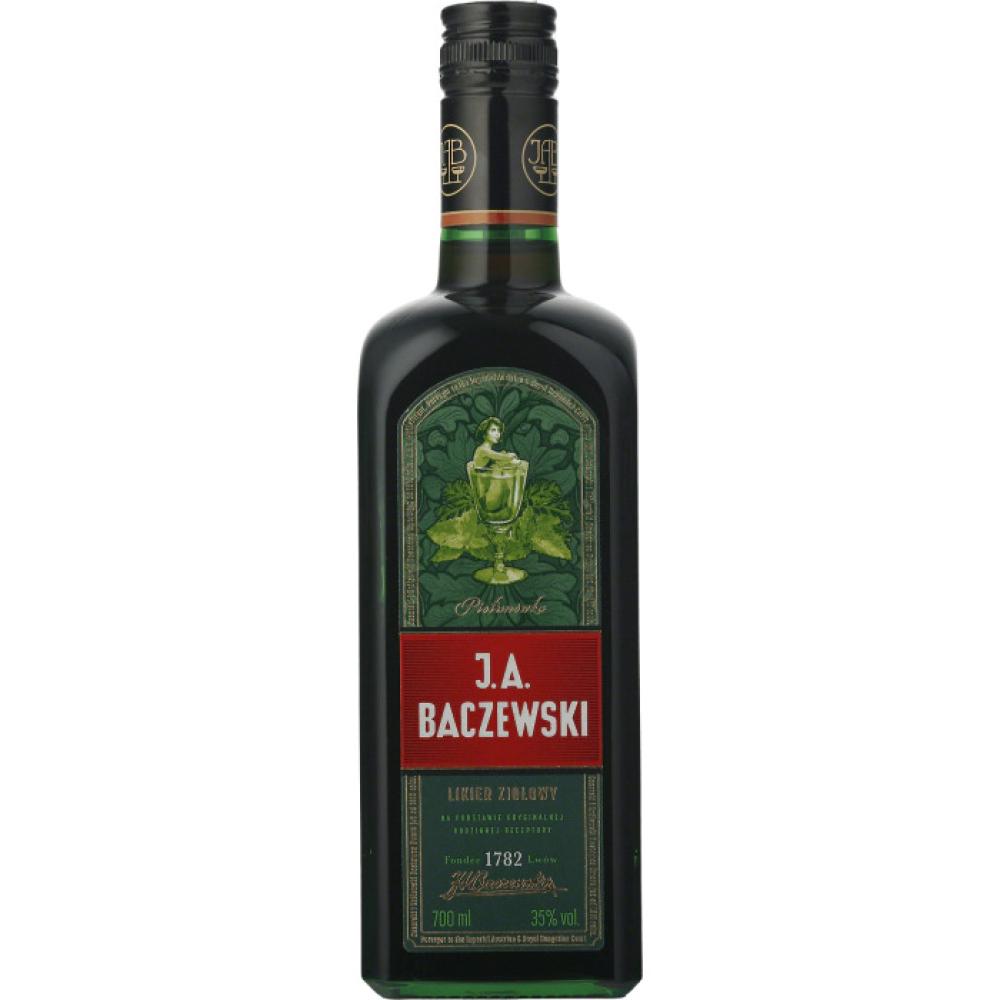 Wódka J.A. Baczewski Piołunówka 0,7L 35% + Szklanka | online