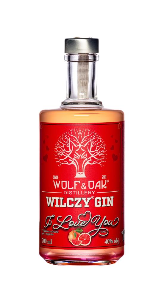 Gin Wolf & Oak I Love You 0,7L 38% | online | alkohol na walentynki