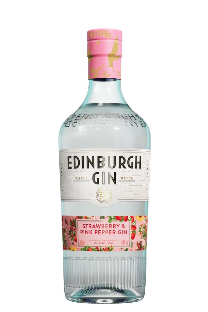 Gin Edinburgh Strawberry & Pink Pepper - truskawkowy gin online