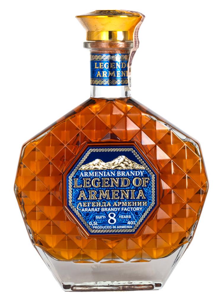 Brandy Legend of Armenia 8YO 0,5L 40% | online | alkohole świata 24